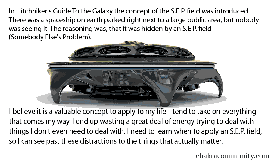 Somebody Else’s Problem – Chakra Community